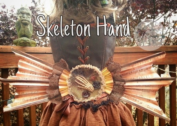 Steampunk Bustle Wings LARP Cosplay Halloween Costume Fair Festival ...