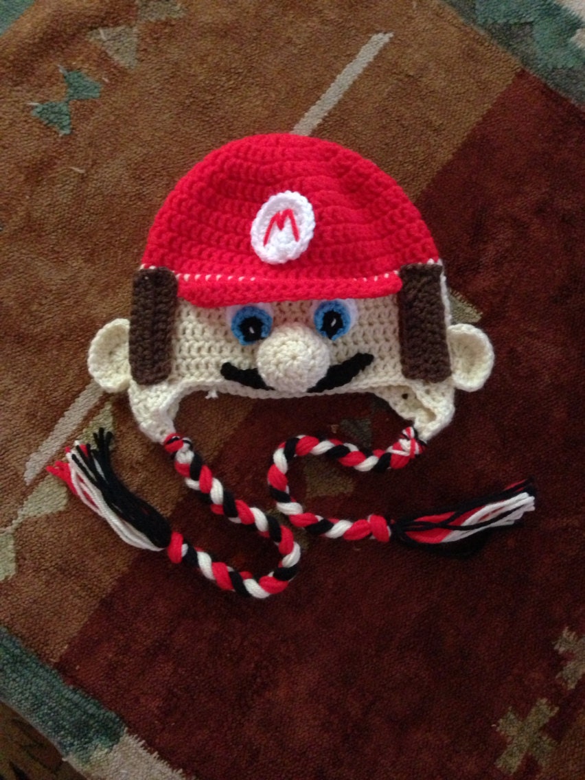 Crochet Mario Hat
