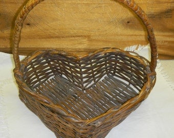 Popular items for heart shaped baskets on Etsy