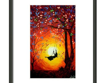 Popular items for swing painting on Etsy