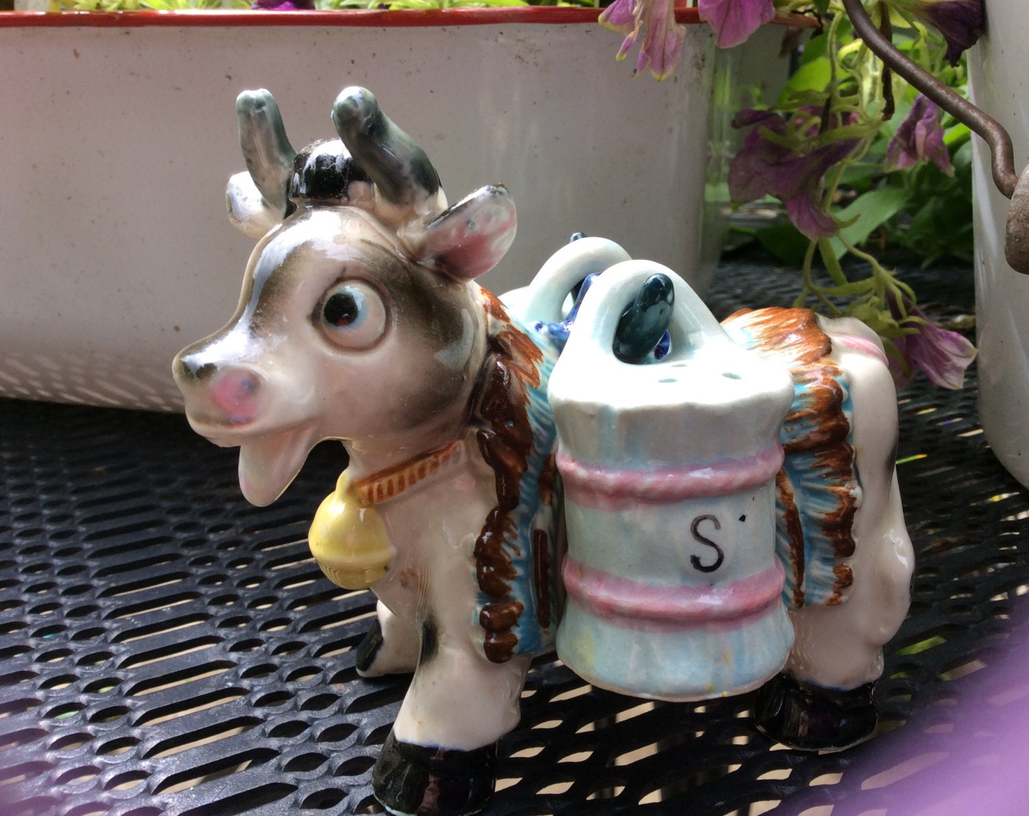 Very Cute Vintage Salt and Pepper Cow Set GNCO Japan Free Ship – Haute ...