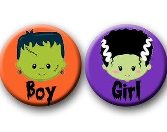 Halloween buttons | Etsy