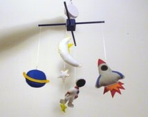 Popular items for outer space mobile on Etsy