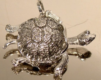 Popular items for sterling silver turtle charms on Etsy