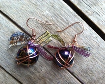 Popular items for wire wrapped marbles on Etsy