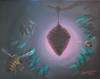 Popular items for beehive art on Etsy