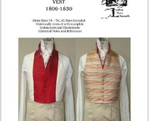 Popular items for regency coat pattern on Etsy