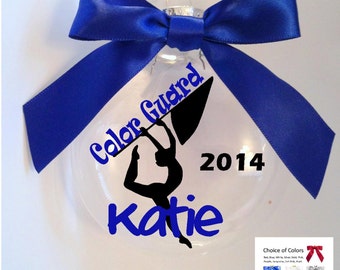 Popular items for color guard ornament on Etsy