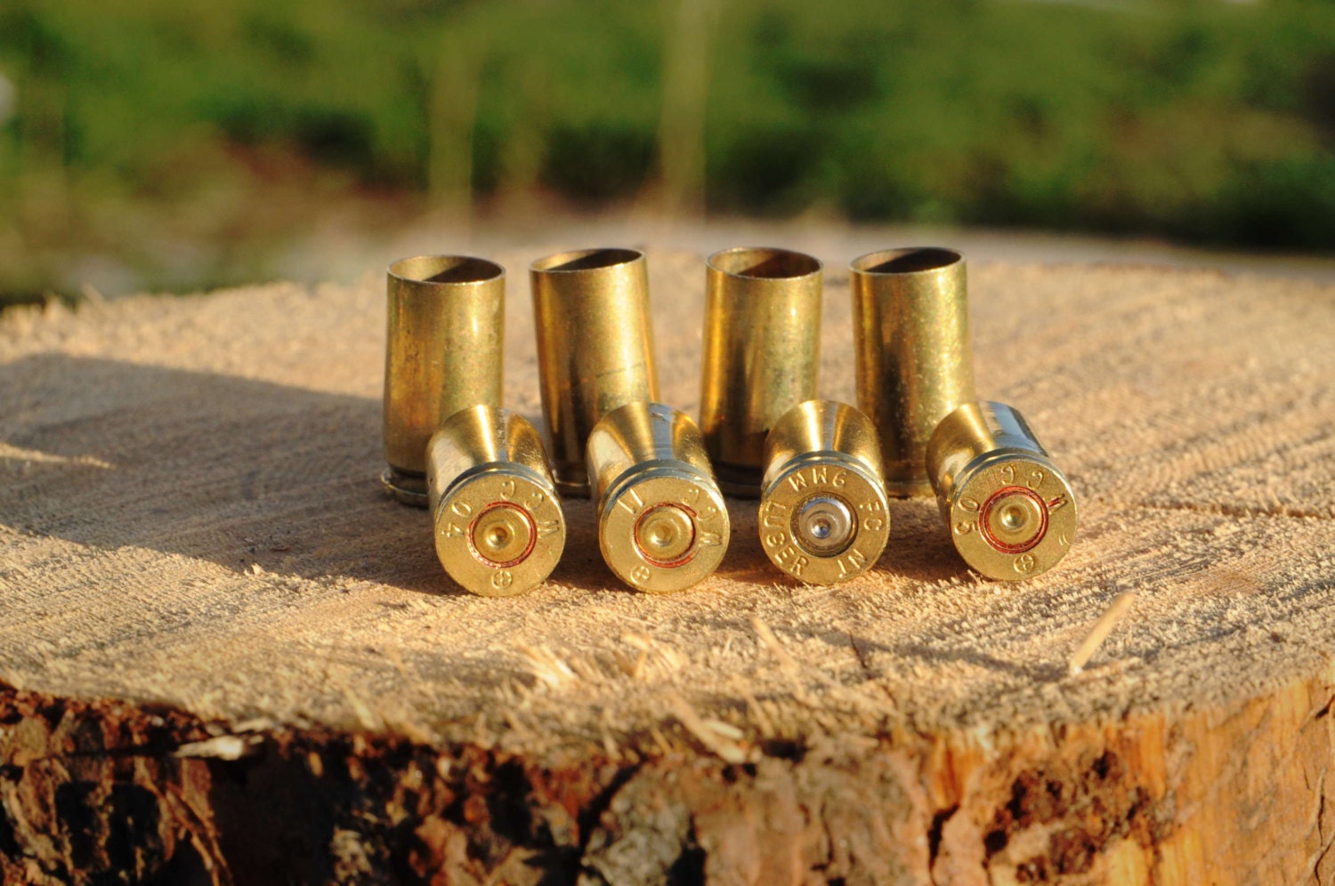 100 pcs 9mm Brass Casing Bullet Shell for Jewelry and