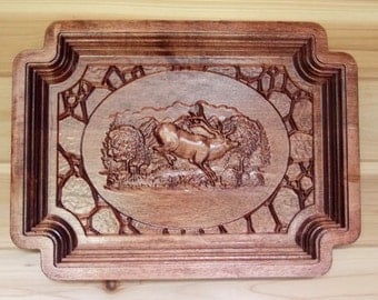Popular items for elk wood carving on Etsy