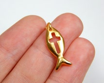Popular items for ichthus necklace on Etsy