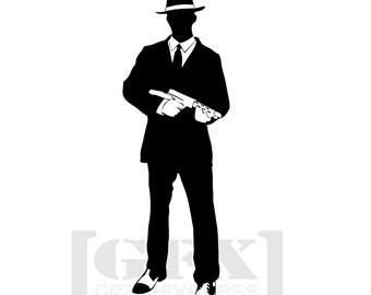 Popular items for gangster decal on Etsy