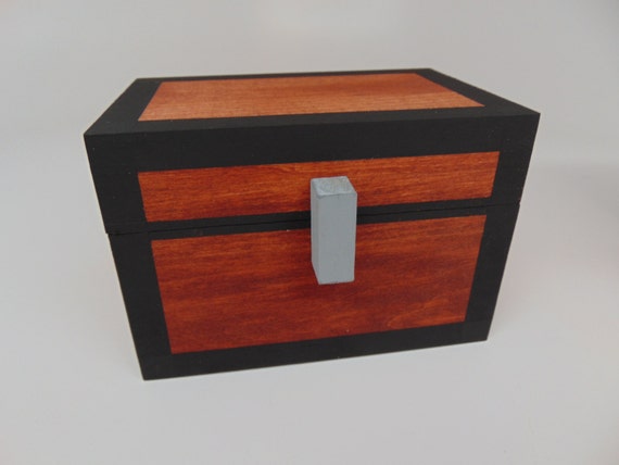 Minecraft Large Chest Handmade Real Wood Made In The USA Wide
