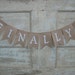 Finally Banner Finally Sign Finally Garland Engaged Banner
