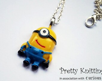 Popular items for minion necklace on Etsy