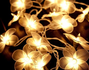 Flower string lights | Etsy