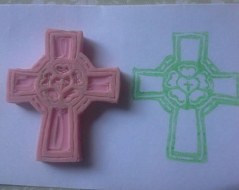 Popular items for cross stamp on Etsy