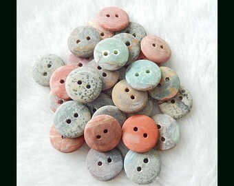Popular items for Stone buttons on Etsy