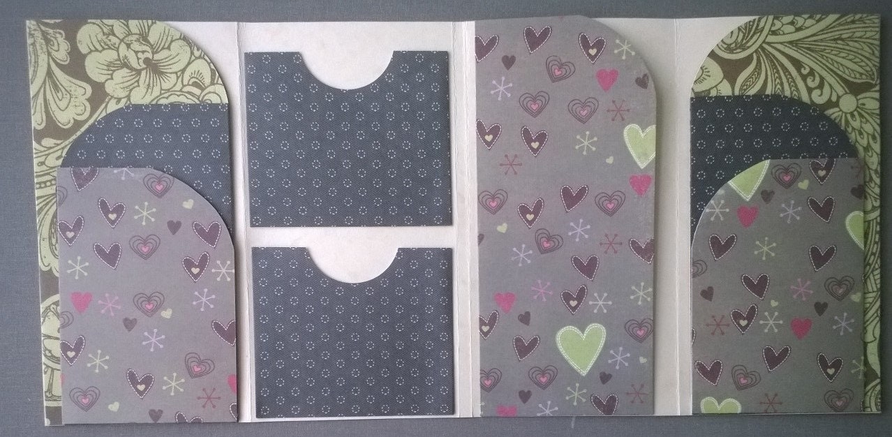 Multi pocket folder for travellers notebooks Midoris etc.