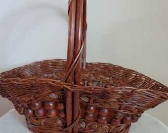 Popular items for beaded basket on Etsy