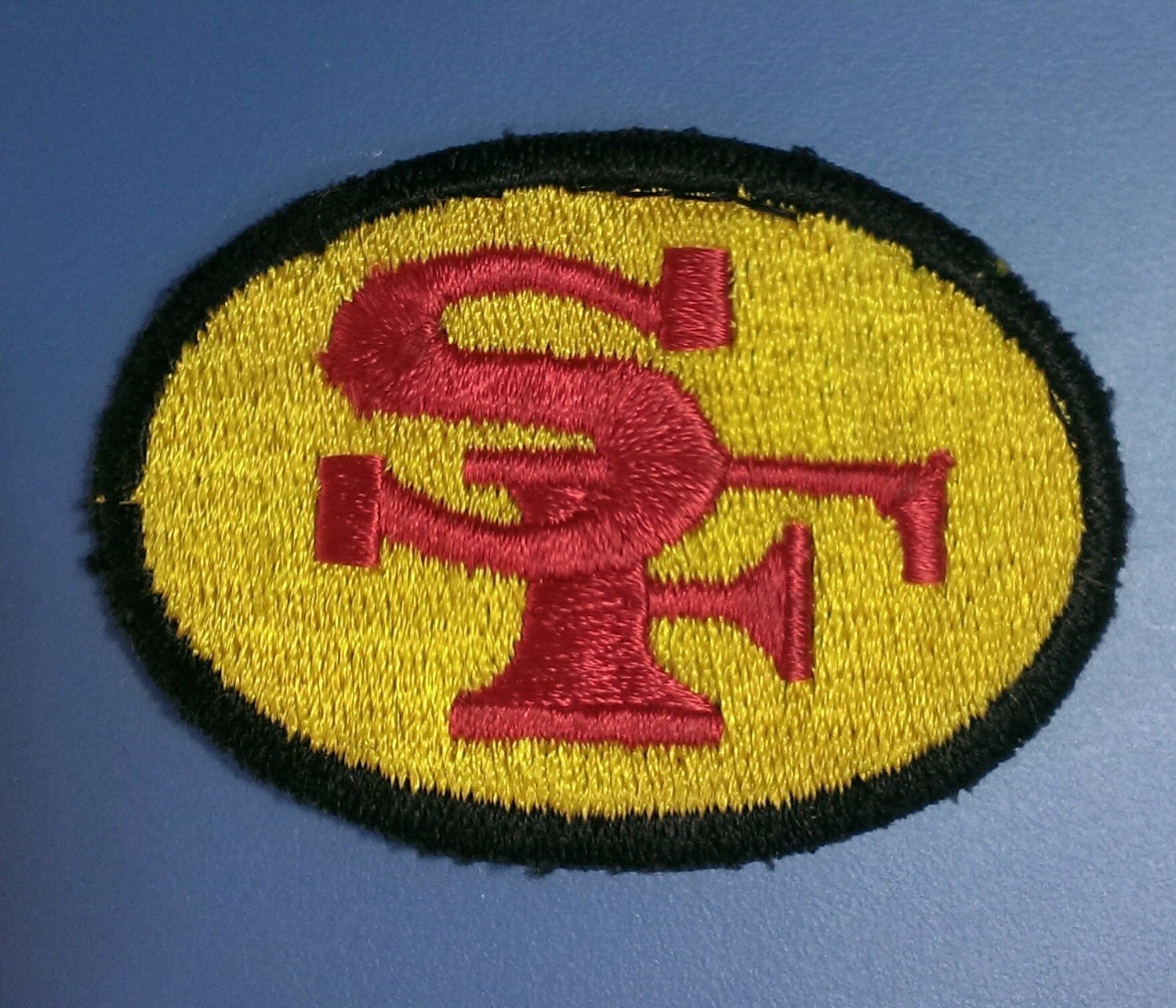 Vintage 1980’s NFL San Francisco 49ers 100% Embroidered Patch Rare ...