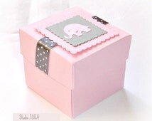 Unique elephant favor box related items | Etsy