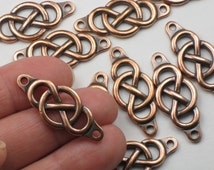 Popular items for copper infinity on Etsy