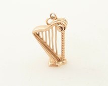 Popular items for harp charms on Etsy