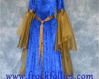 Ariadne a Pagan Medieval Wiccan Pre-Raphaelite Dress
