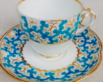 Turquoise tea set | Etsy