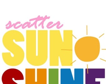 Scatter sunshine | Etsy
