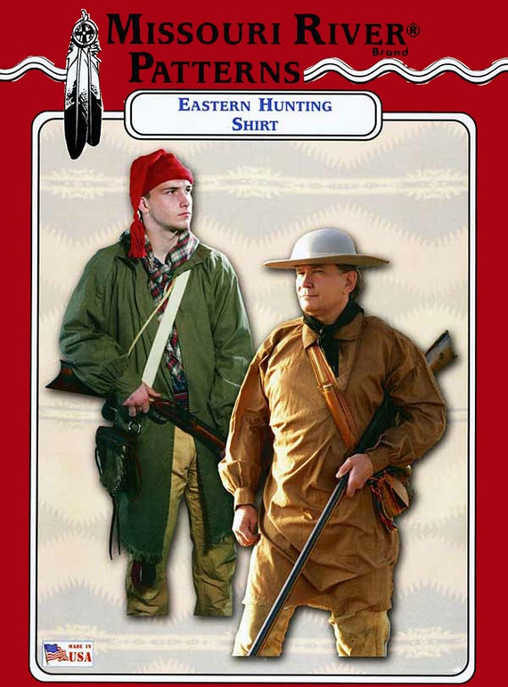 Men's 1700s-1800s Eastern Longhunter Hunting Shirt M-XXL
