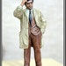 Detective Lieutenant Columbo hand painted figurine FREE