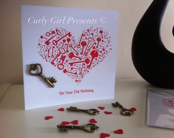 21st key to the door | Etsy