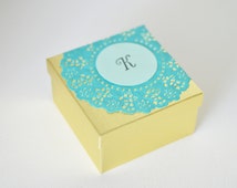 Popular items for gold favor box on Etsy