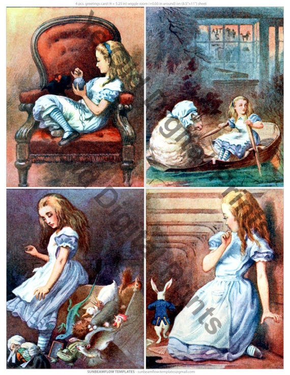 Alice In Wonderland Tenniel Illustrations