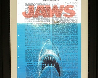 jaws movie on Etsy, a global handmade and vintage marketplace.