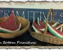 Unique watermelon bowls related items | Etsy