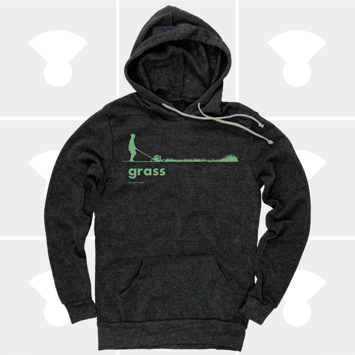 Grass Men's Hoodie Sweatshirt Grass Spring Summer by mediumcontrol