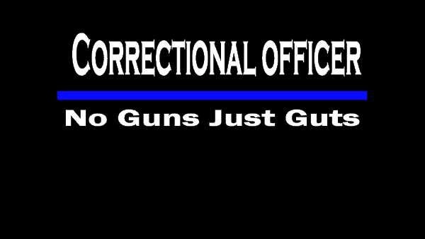 Black Correctional Officer Shirt