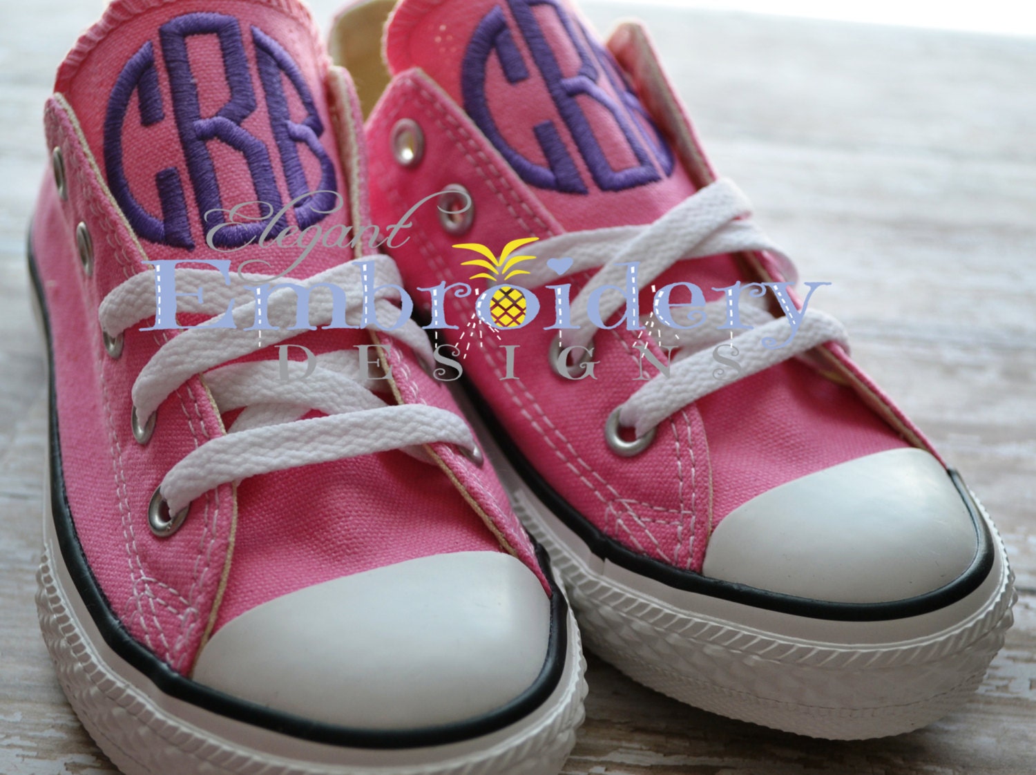 Youth Monogrammed Converse Monogrammed Chuck Taylors