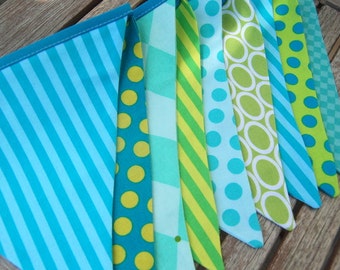 Popular items for teal flag on Etsy