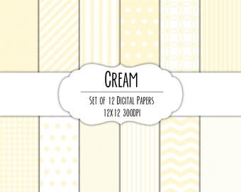 Christmas Scrapbook Paper Holiday Digital Paper Chevron