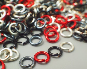 50 Custom Handmade Square Solid Copper Jump by UnkamenSupplies