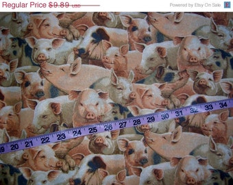 Popular items for pig fabric on Etsy