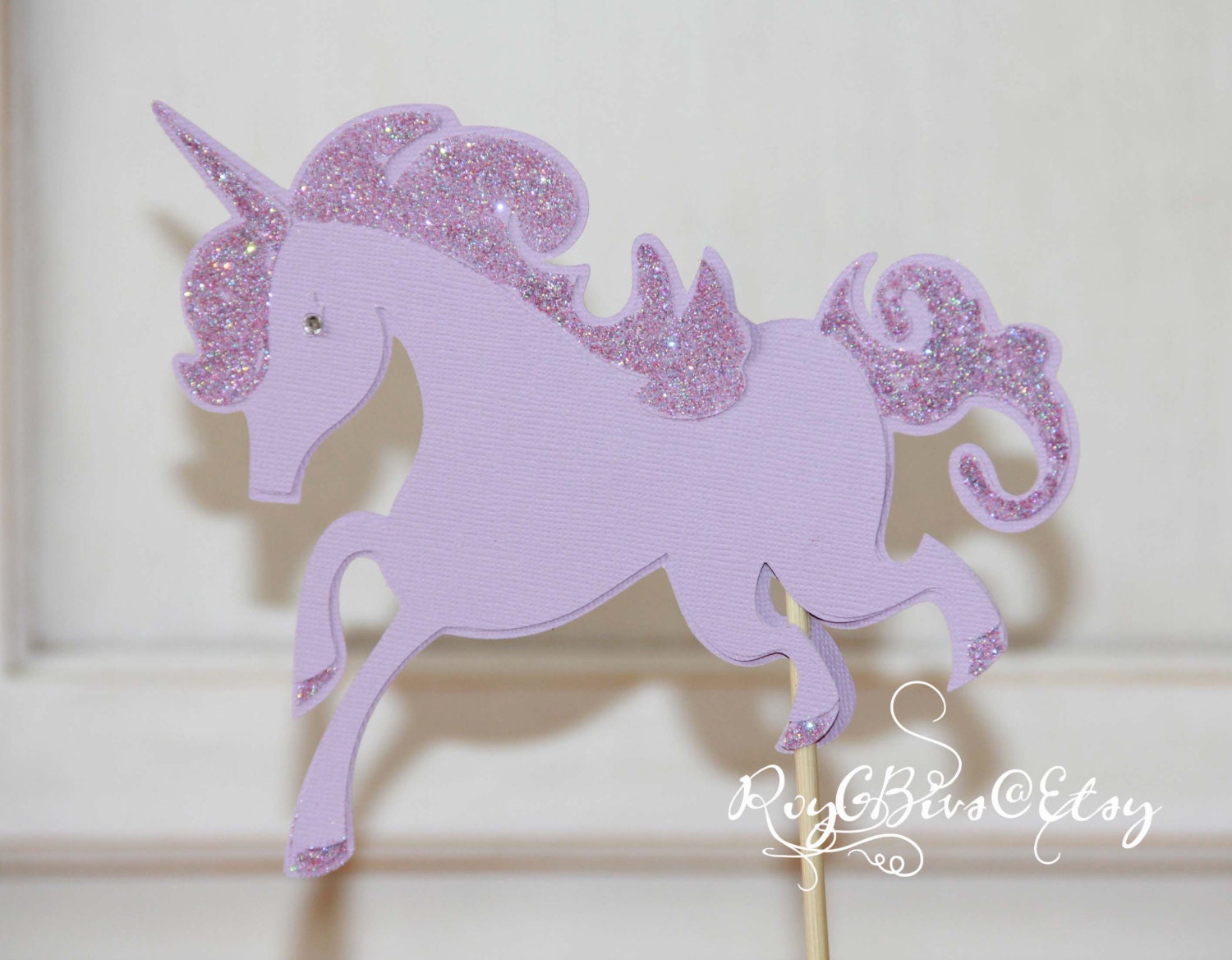 Unicorn Cake Topper Customized for you