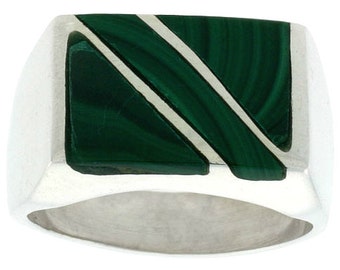 Popular items for Malachite Rings on Etsy