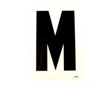 Popular items for large letter m on Etsy