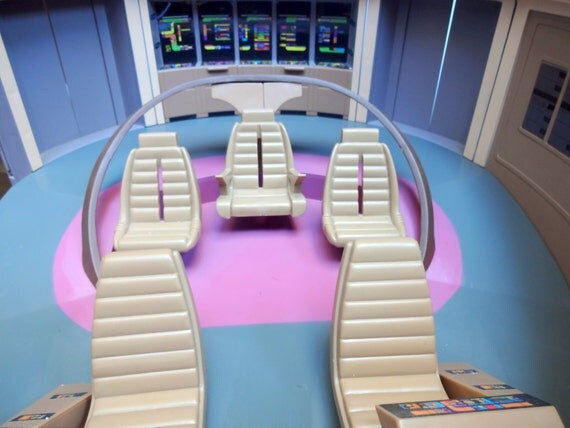 Vintage Star Trek Bridge Playset 1993