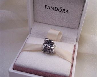 Authentic Pandora Charm Mr And Mrs Wedding Anniversary Silver Bracelet ...